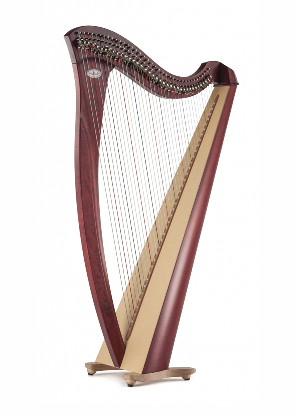 Gaia Student Harp | 38 String Elegant Pedal Harp
